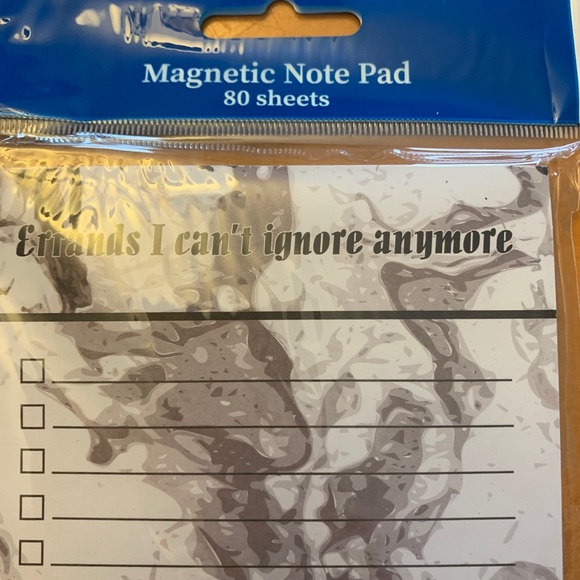 Office | Magnetic Note Pad 8 Sheets New | Poshmark